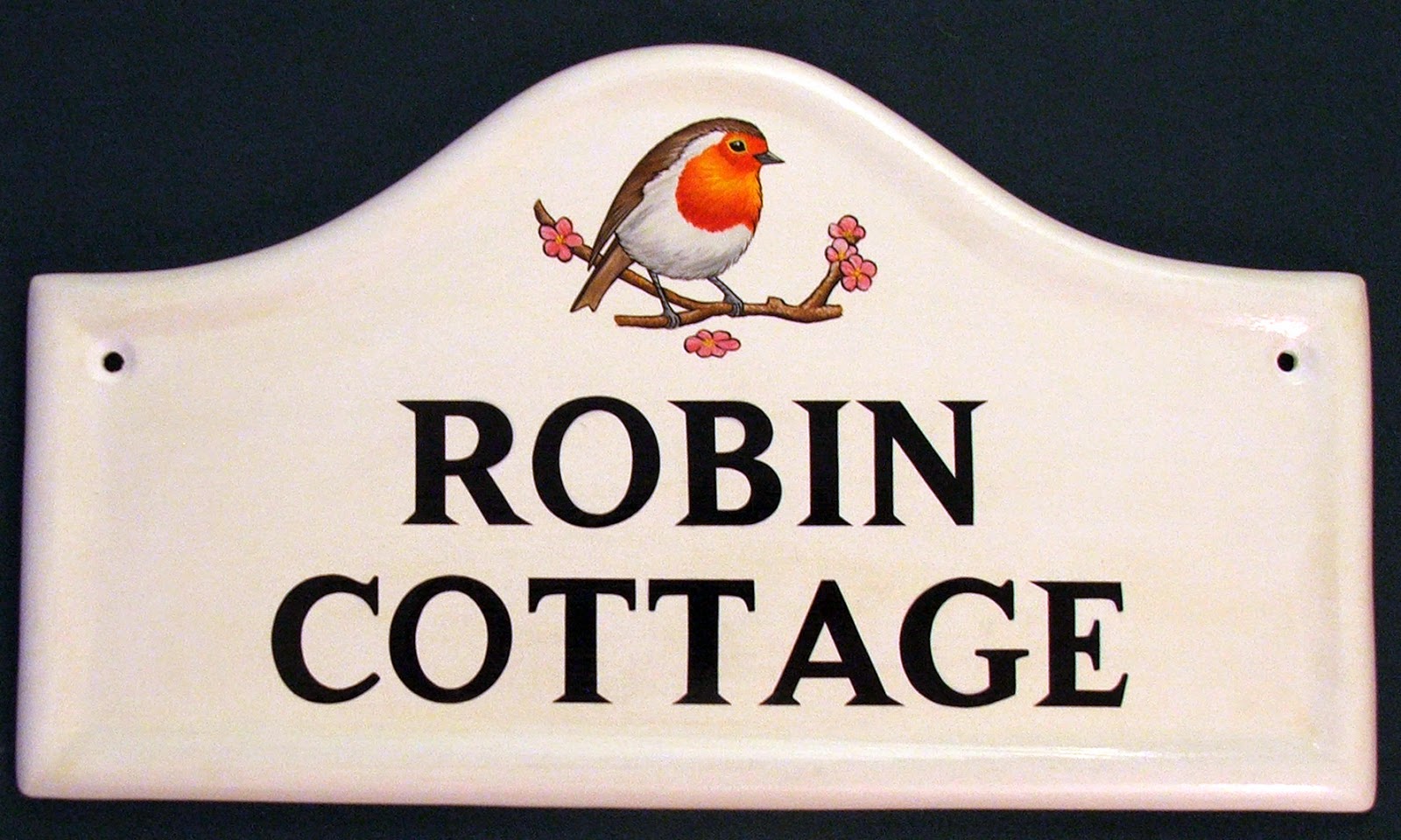 Hand Painted House Signs by Ceramic Art: House Signs and House Plaques ...