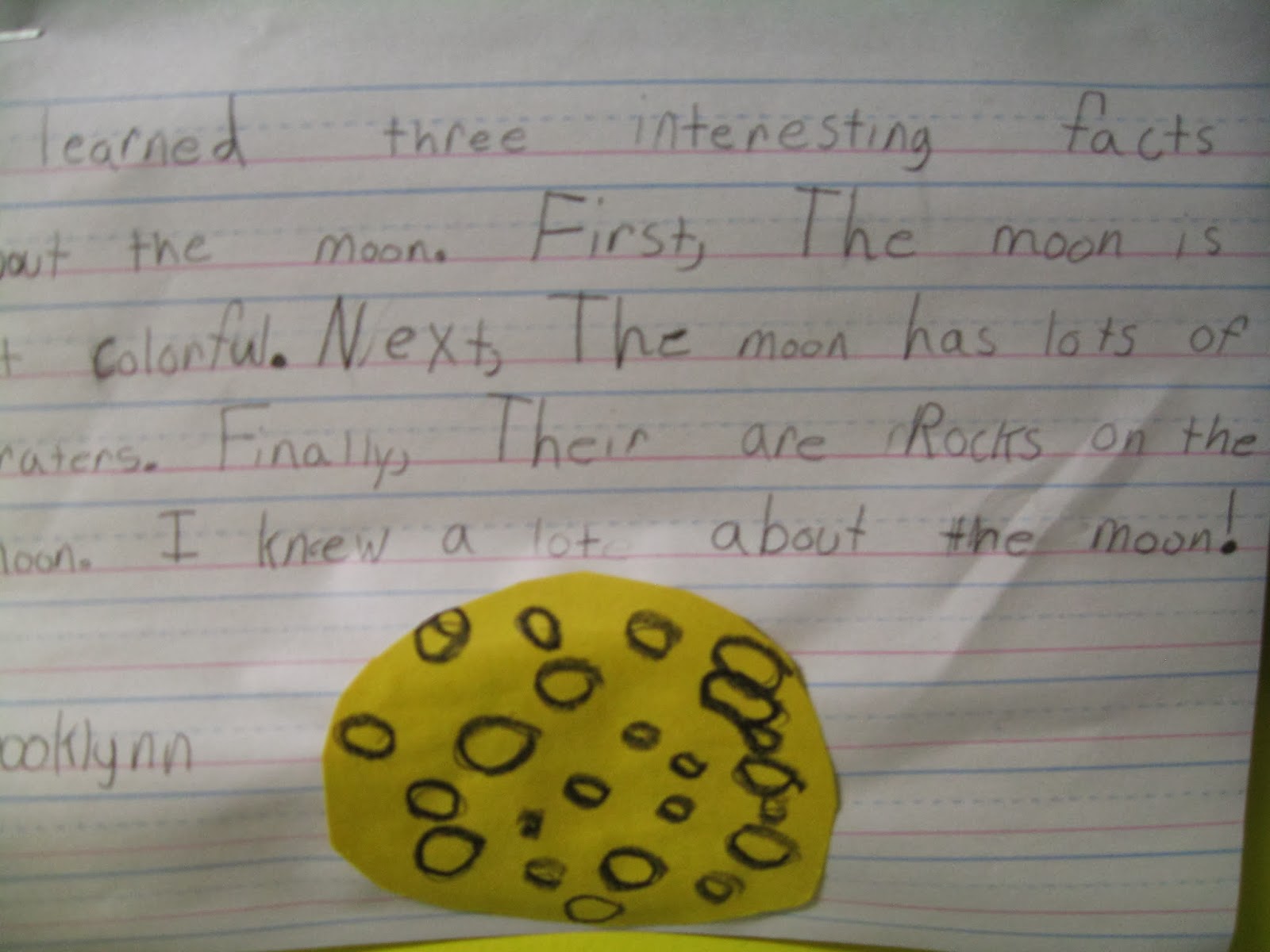 Moon Study | First Grade Shenanigans