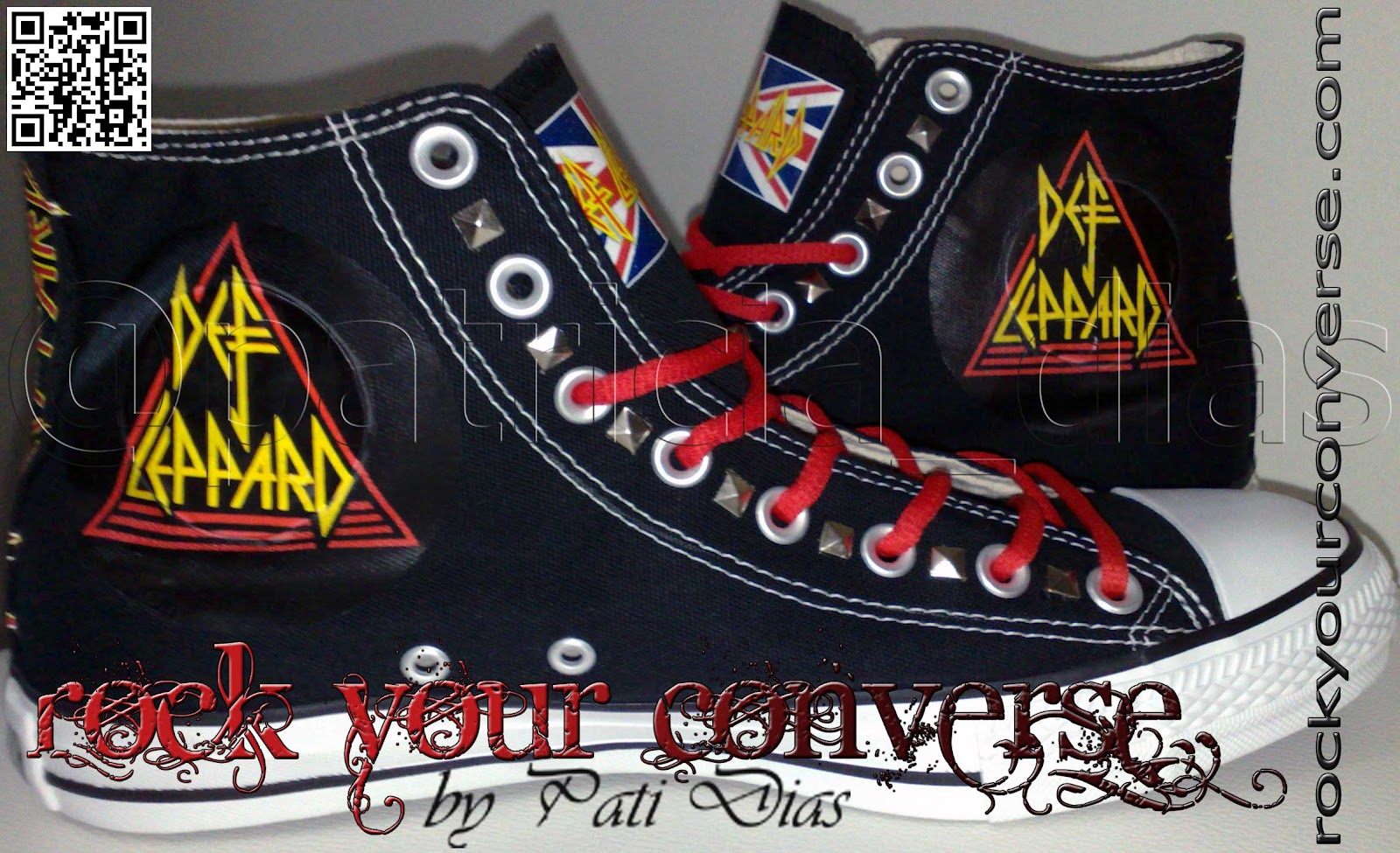 Converse All Star Customizado - Rock Your Converse!: Def Leppard