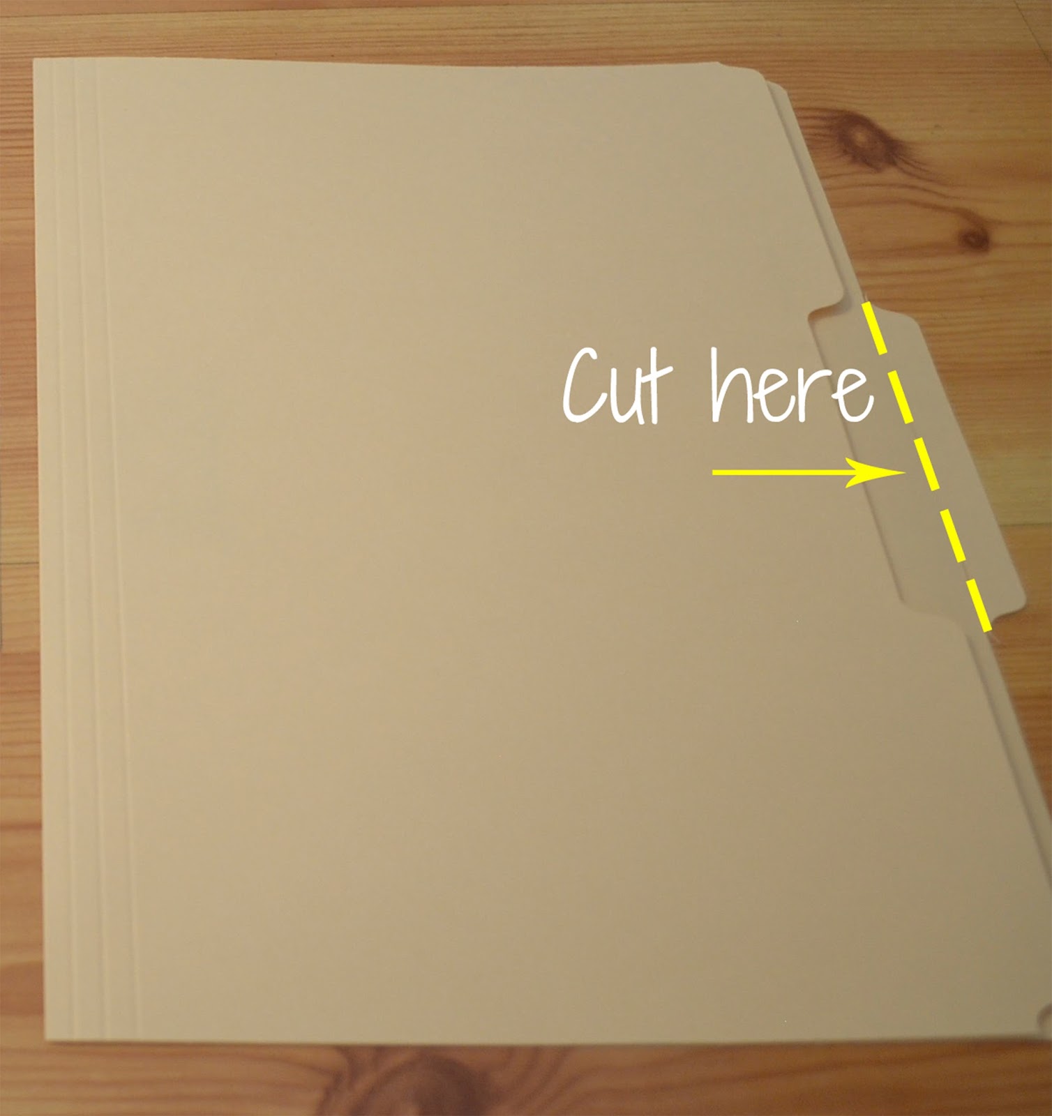 Bouquet of Sharpened Pencils : How to Make Pocket FIle Folders