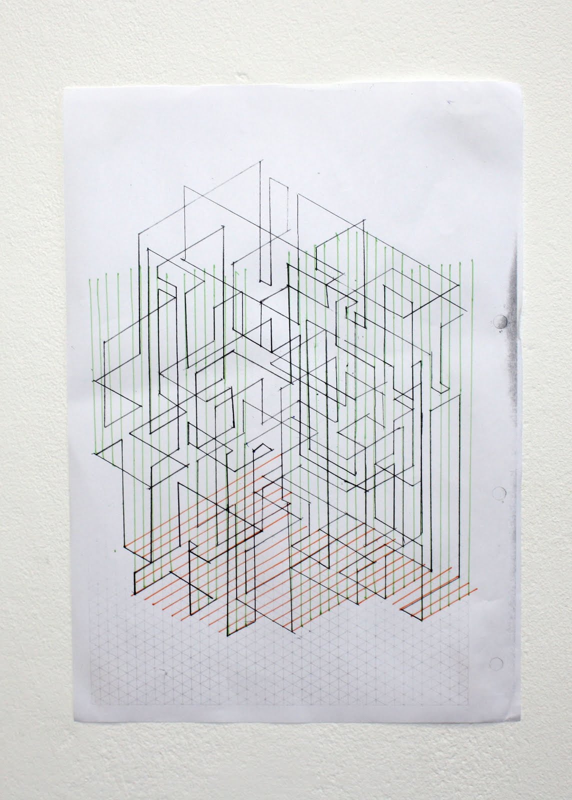 Anna Horton: Gridded Drawings