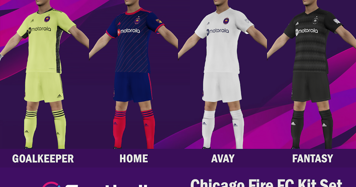 Chicago Fire FC Kit Set by @maker_kit