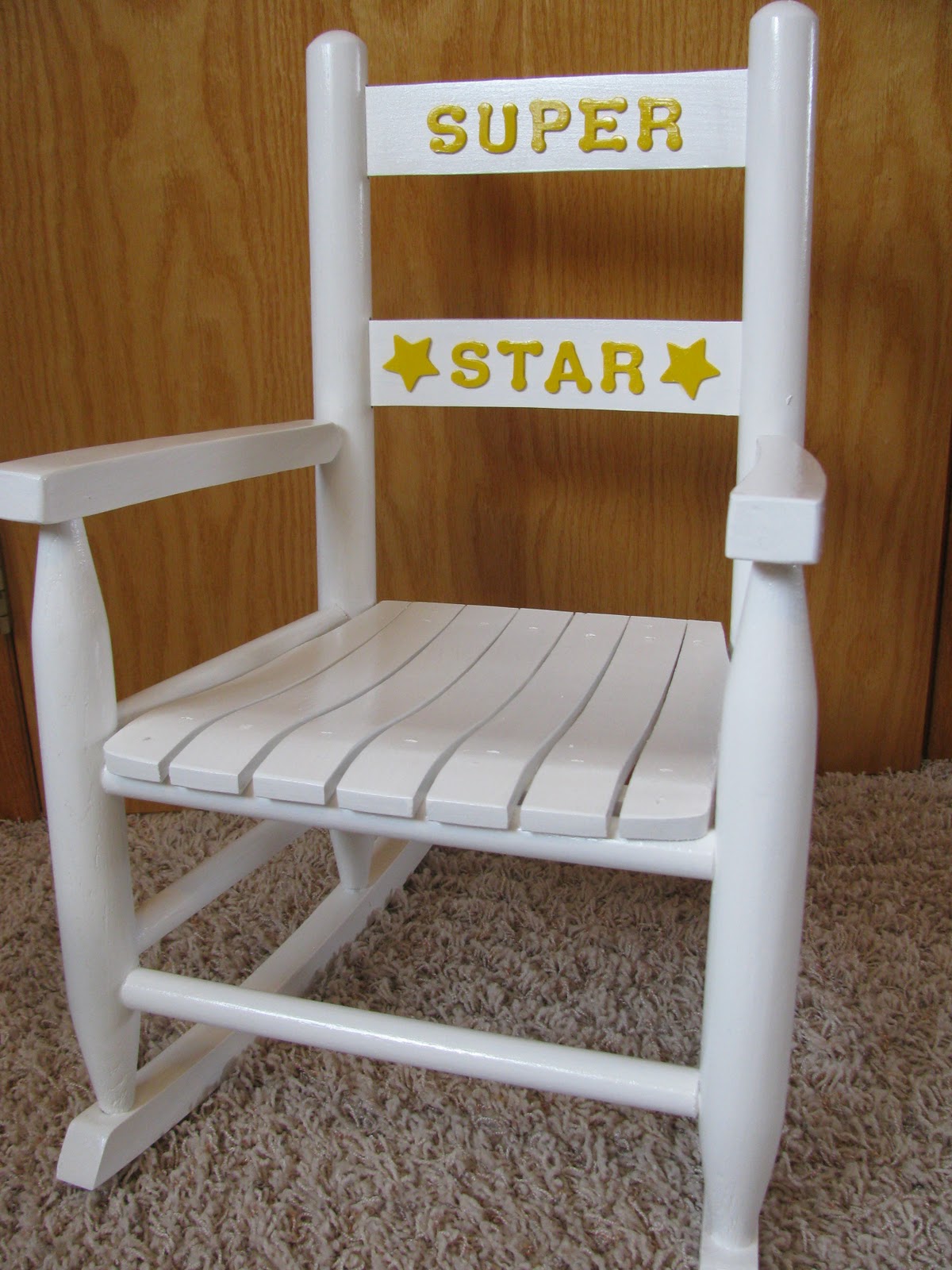 Custom Personalized Toddler Rocking Chairs!