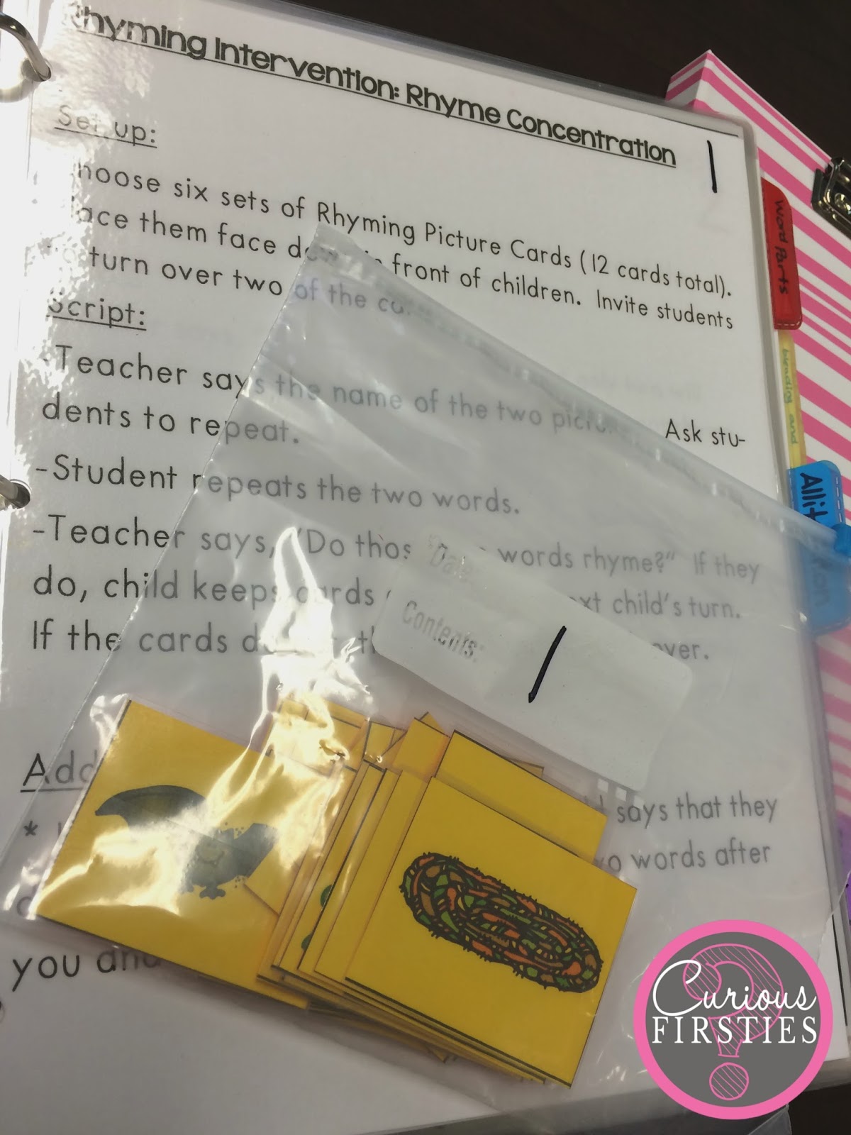 Curious Firsties: Analyzing Your RtI: Research Based Interventions