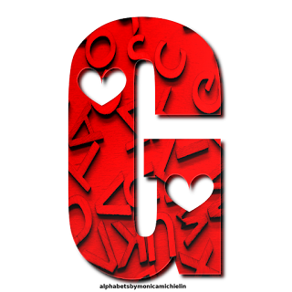 M. Michielin Alphabets: LETTERS RED TEXTURE ALPHABET, NUMBERS AND ICONS ...