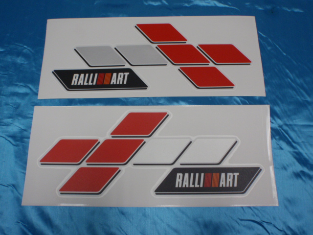 Ming_FD3S Garage: Ralliart Original Side Decals Sticker