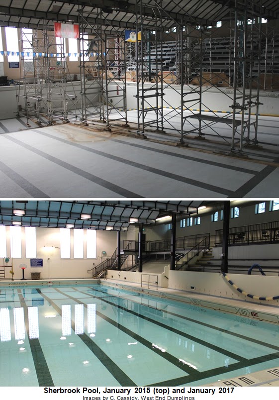 West End Dumplings: Sherbrook Pool: 15 Before and After Renovation Photos