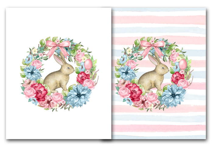 Free Botanical Bunny Printables | i should be mopping the floor