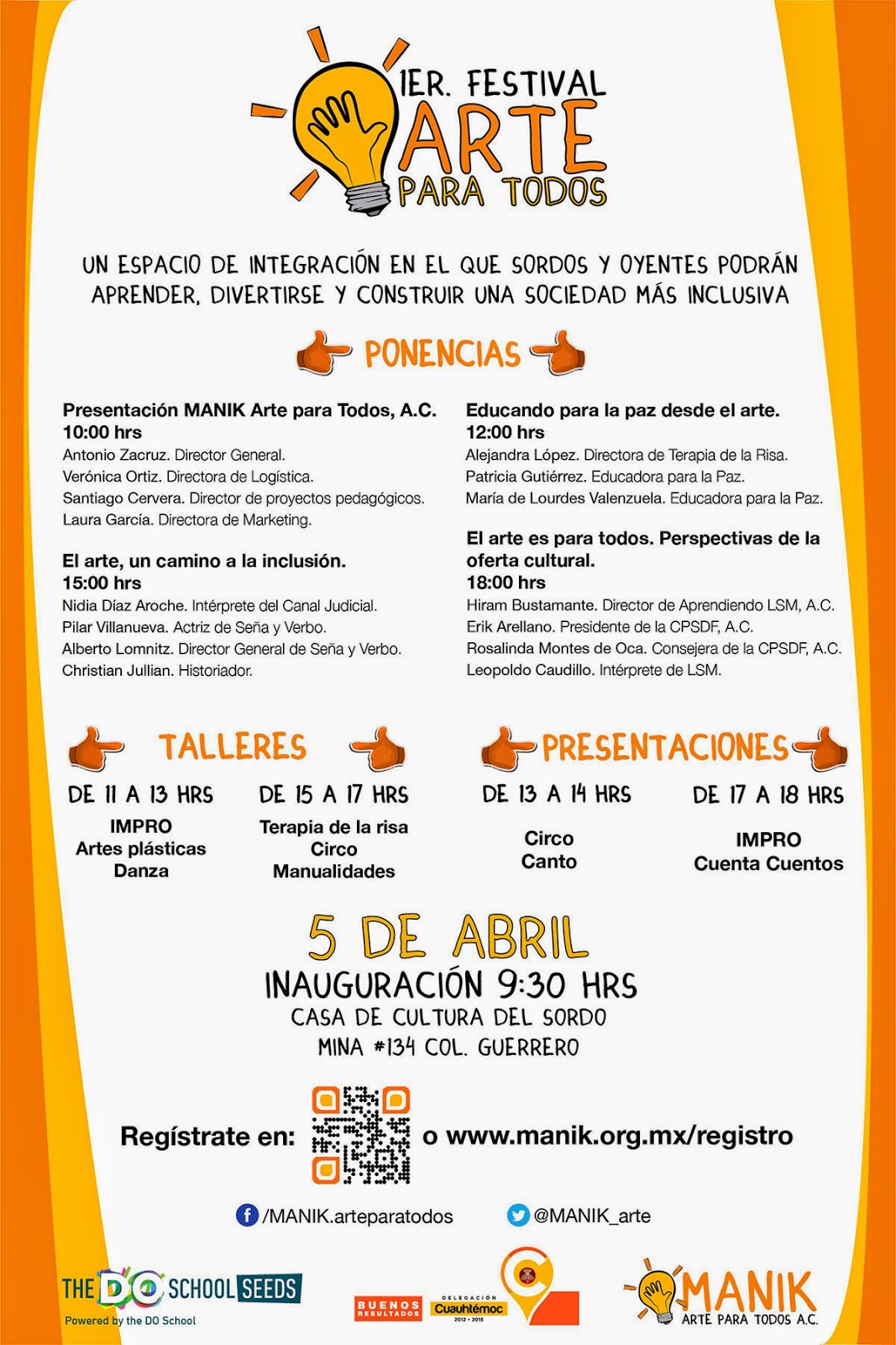 LA PIRINOLA A.C.: 1º Festival Arte para todos