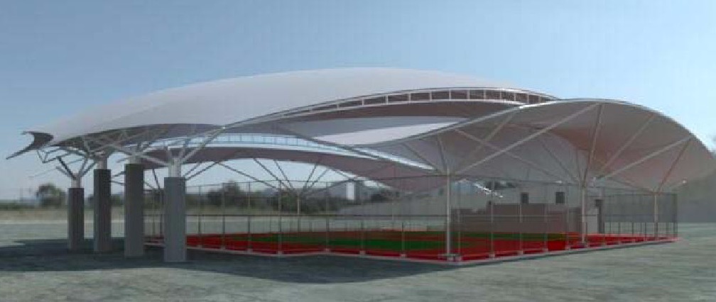 Atap Membrane untuk GOR & Lapangan
