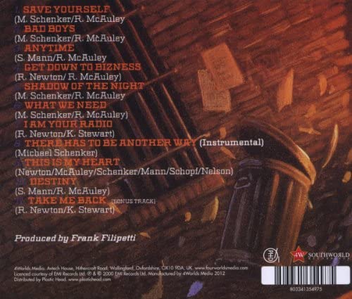 Classic Rock Covers Database: McAuley Schenker Group - Save Yourself (1989)