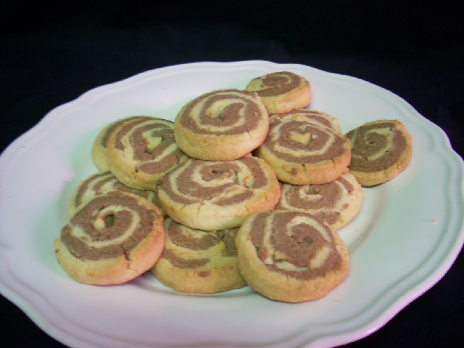 El arte de buen comer: GALLETAS DOS COLORES