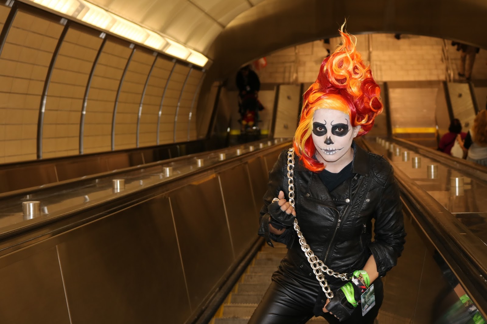 Ghost Rider Cosplay At New York Comic Con 2015. - Nubia's Nonsense