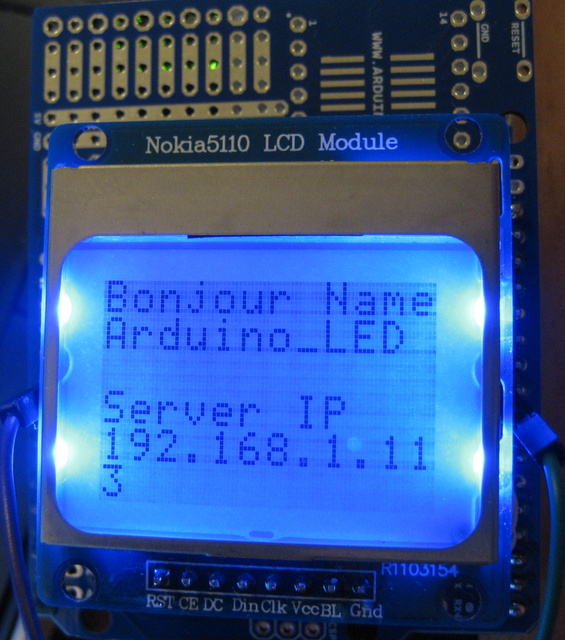 Web control an addressable LED strip using ArduinoEthernet