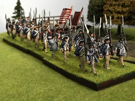 My Brave Fusiliers!: A comparison of 25mm American Revolution Miniatures