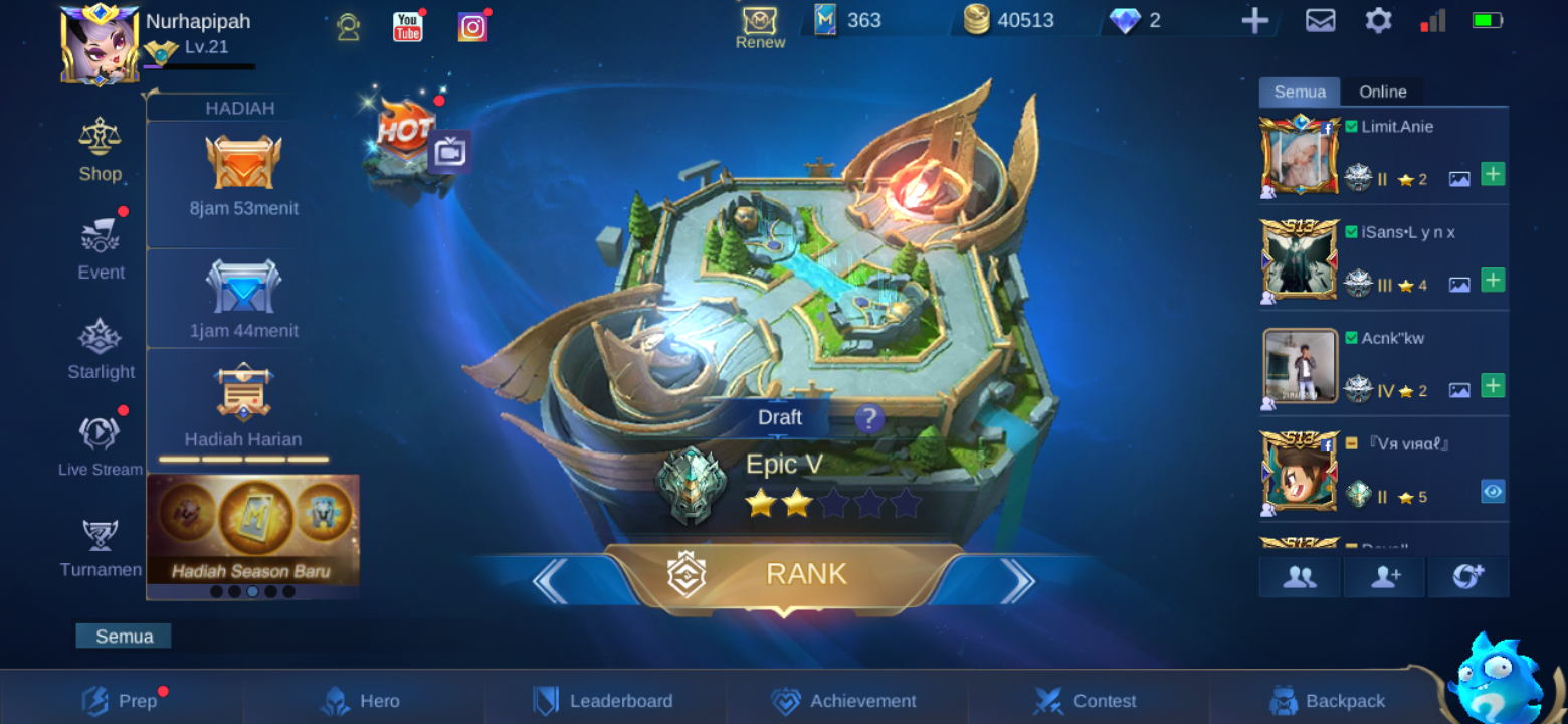 Download Mobile Legends (ML) Versi 2.0, Tampilan Baru dan Anti Lag, Tak ...