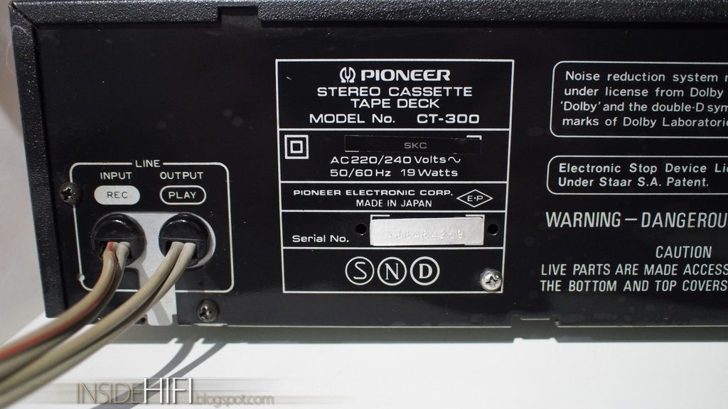 Inside Hi-Fi: Pioneer CT-300