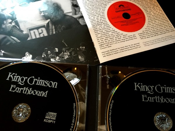 Walrus Sinclair: King Crimson ‎ "Earthbound" 40th Anniversary DVD, DVD ...