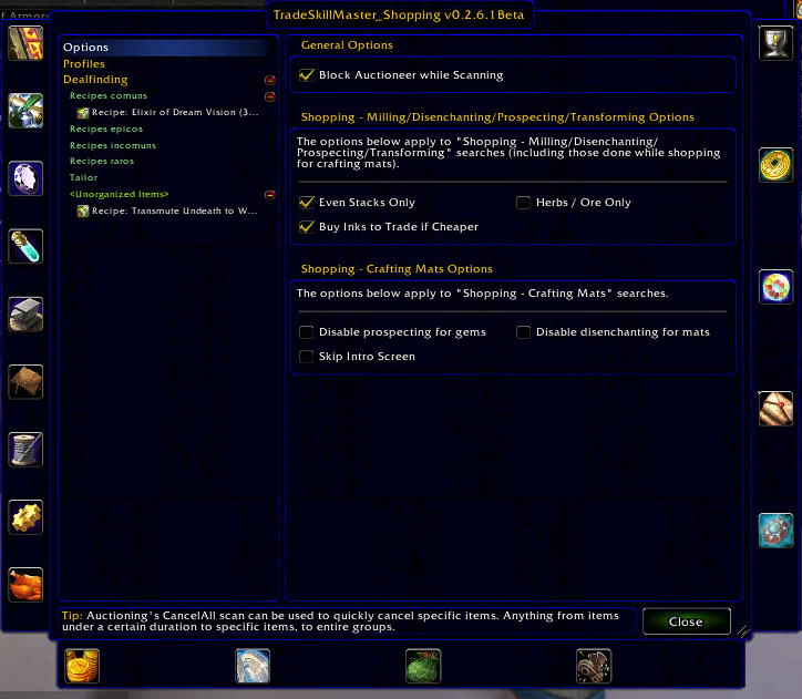 Trade Skill Master || WoW Líder || World of WarCraft