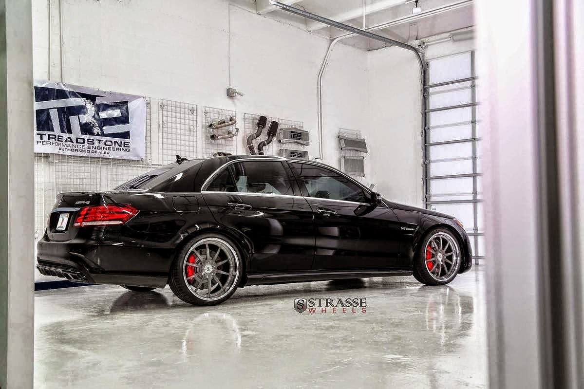 Mercedes-Benz W212 E63S AMG on Strasse Wheels | BENZTUNING