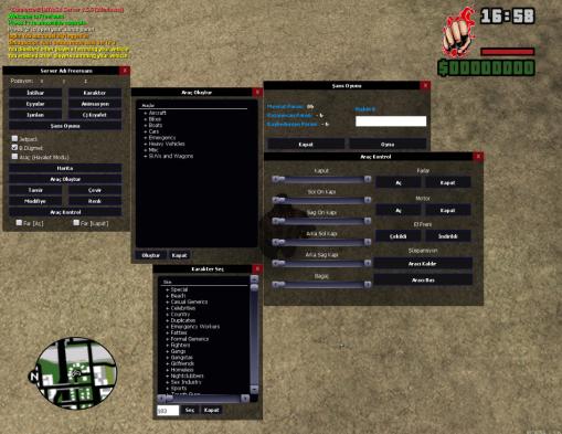 F1 OYUNCU PANELİ (YENİ) - Mta ScriptHane