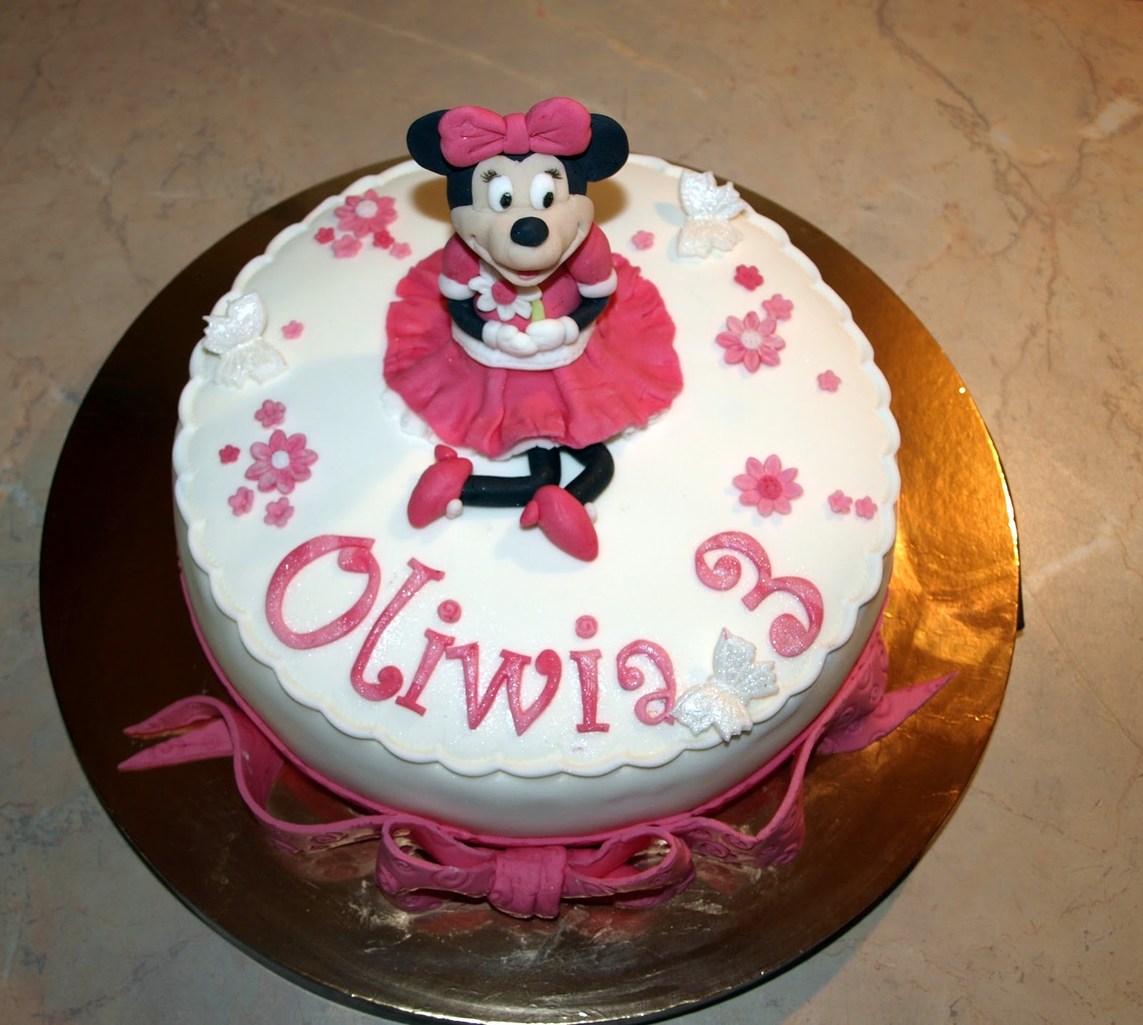 Torty Sylwii.: Tort z Myszką Minnie