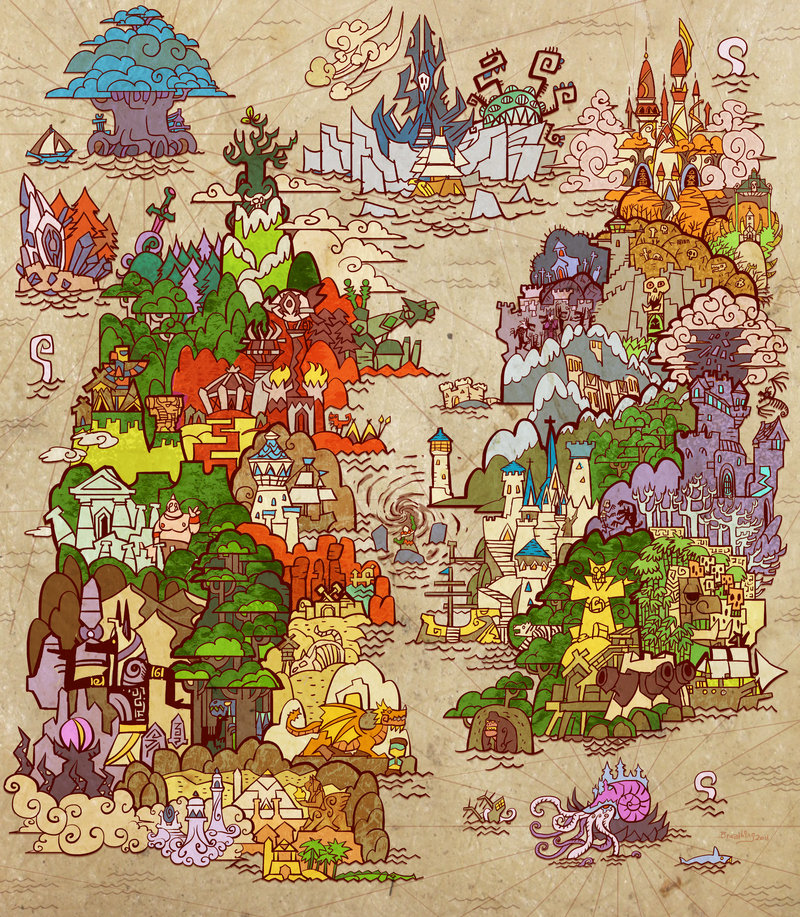 Master of World of Warcraft : Map of post-Cataclysm Azeroth