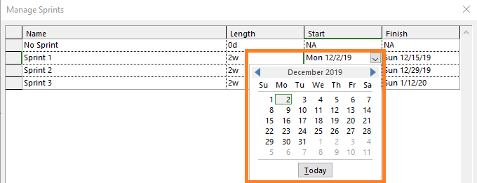 MANAGEMENT YOGI: Microsoft Project 2019 Agile: Working with Sprints ...