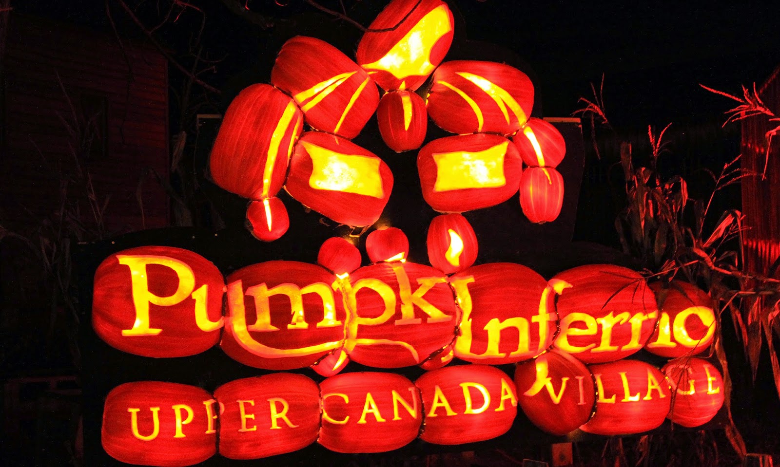 Simpson Eco Farms: Pumpkin Inferno! (^,,,^) Upper Canada Village (^,,,^)