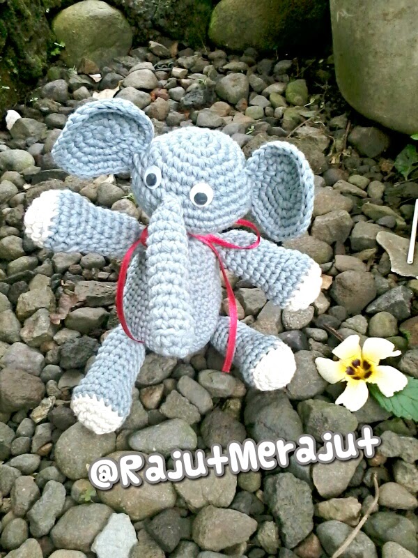 Amigurumi Gajah - Rajut Merajut by Perajut Muda