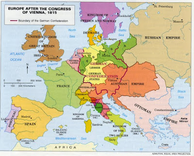 Changes in history during 17th and 18th century: Geography
