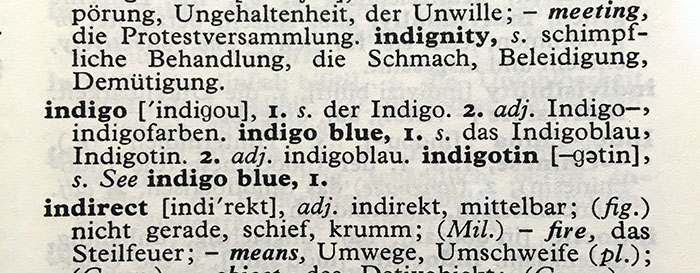 Poem 19: Indigo/ /THE TYPEWRITER REVOLUTION