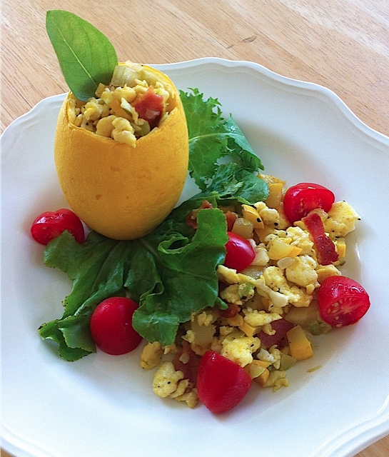 Points In My Life: Scrambled Egg Squash Cups