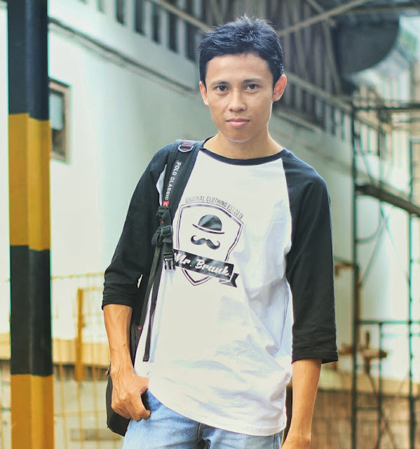 Fashion Style Hitam Putih Pria - Riska Ngilan