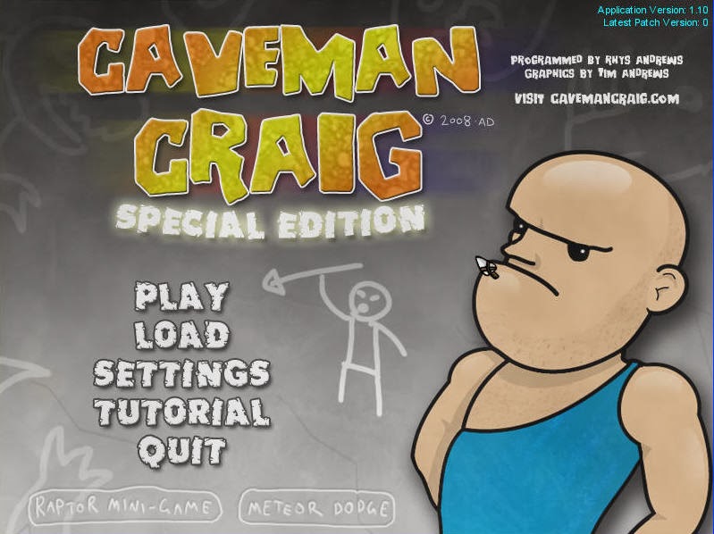 JUEGOS LIBERADOS: CAVEMAN CRAIG SPECIAL EDITION