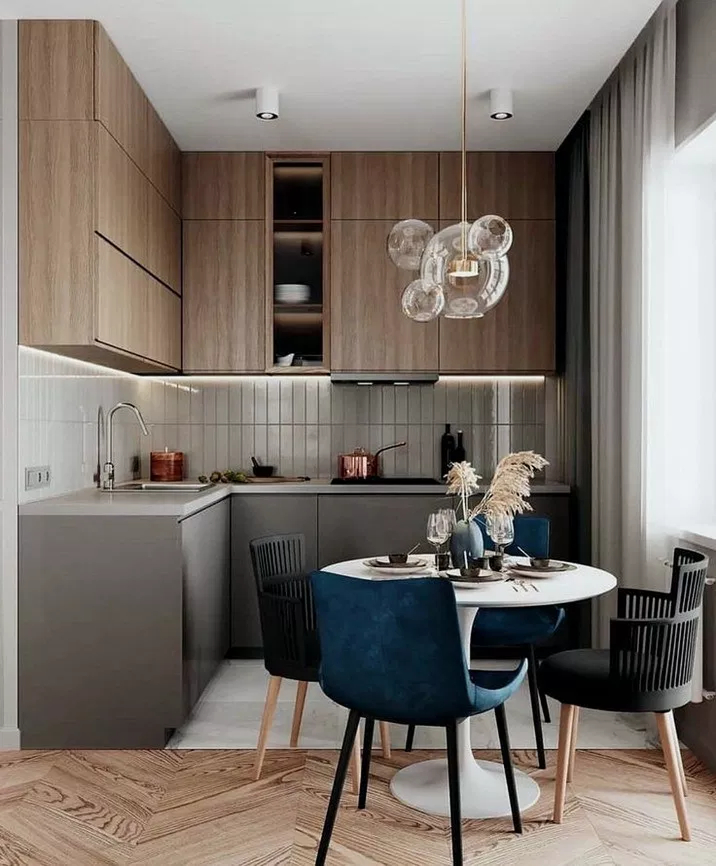 40+ Modern Minimalist Kitchen Design Makes The House Look Elegant ...