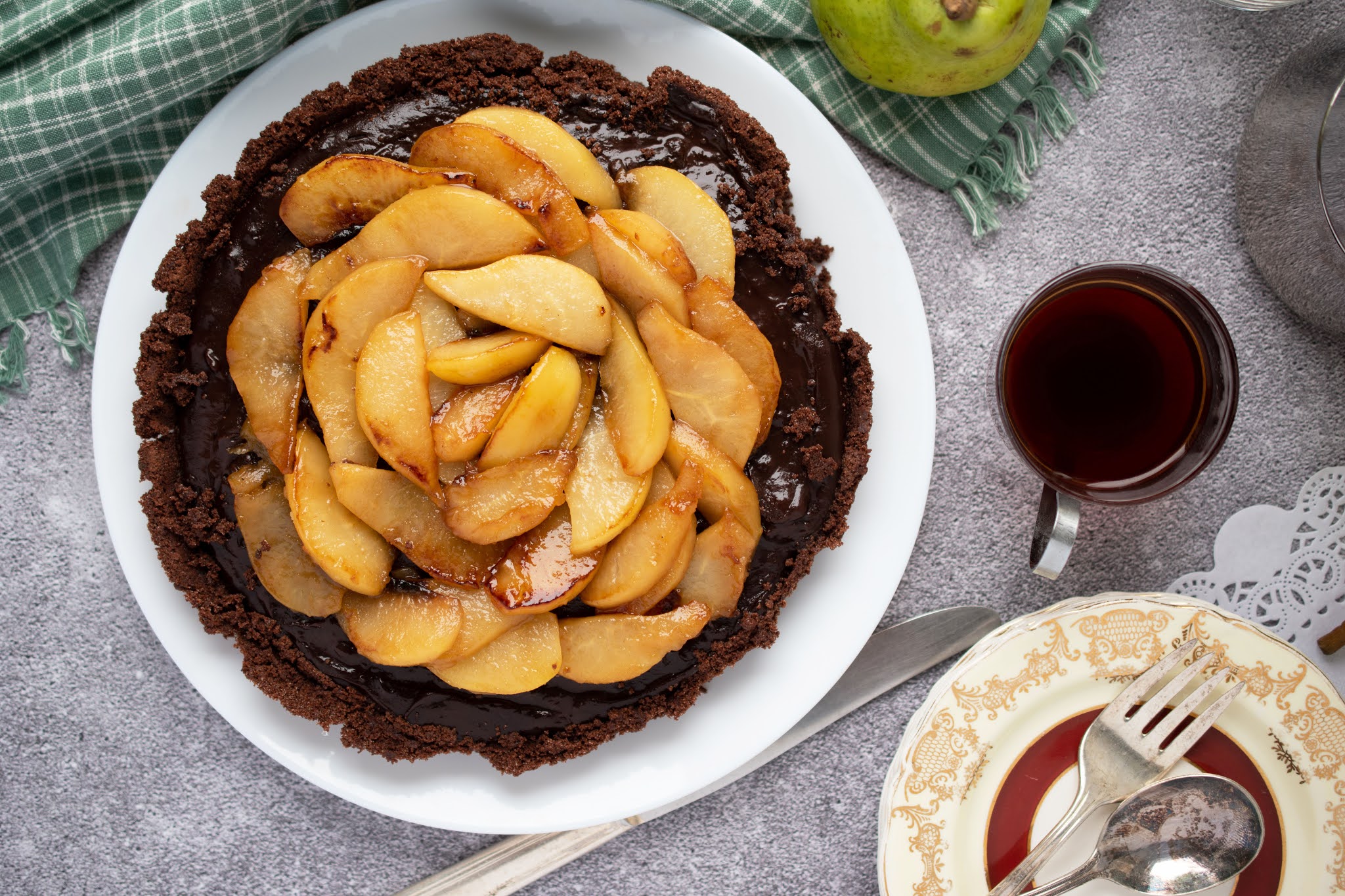 Woman In Real Life Easy Vegan Pear Cake Recipe