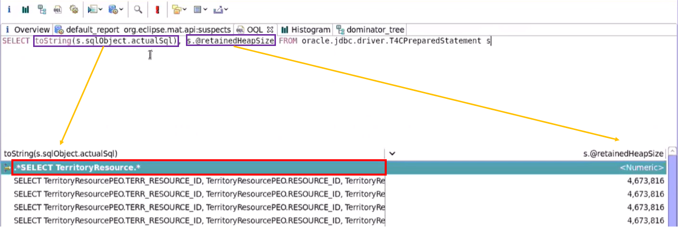 Xml and More: Eclipse MAT: Querying Heap Objects Using OQL