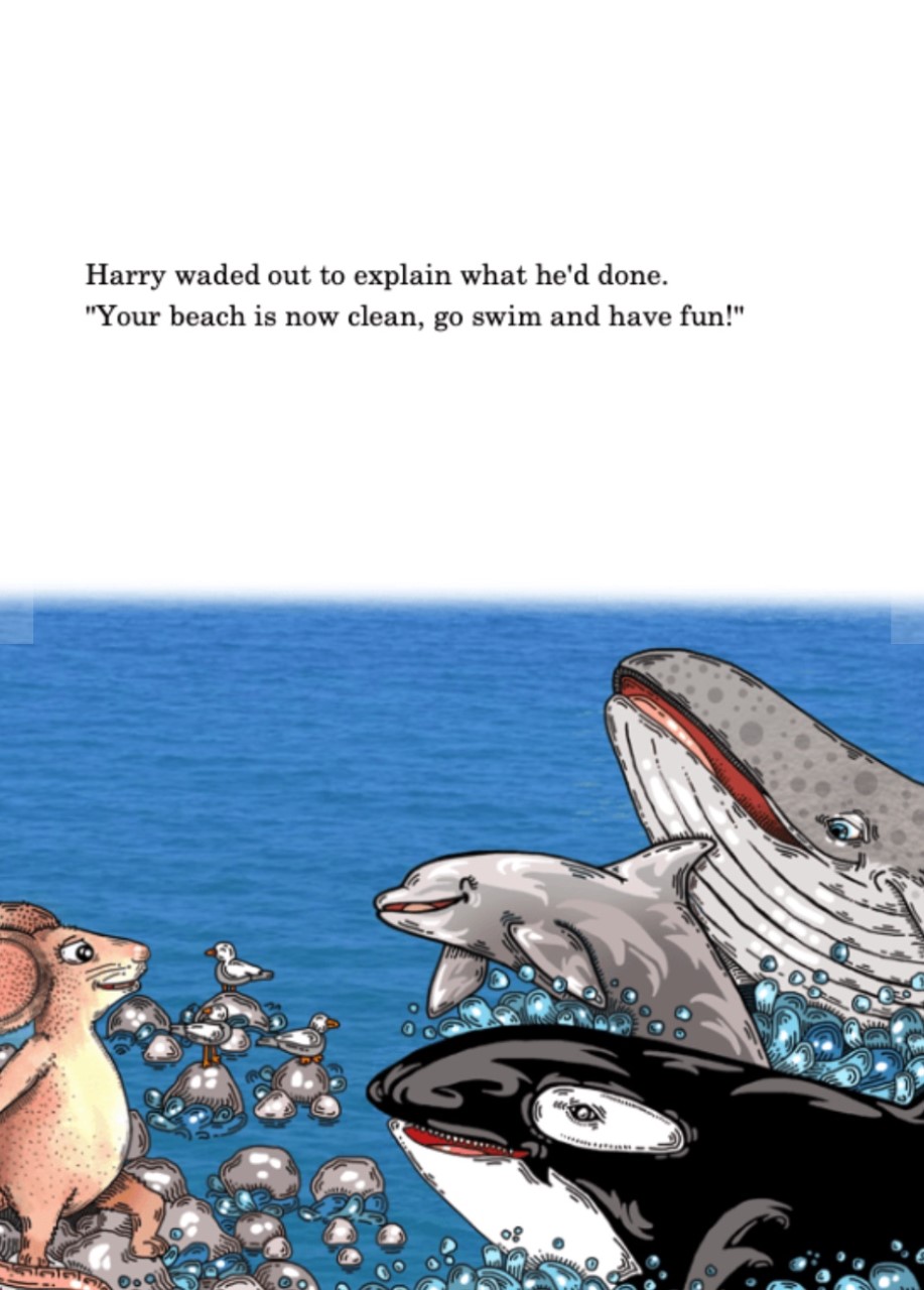 STORYWRAPS: "Harry Saves the Ocean!" - a bookwrap