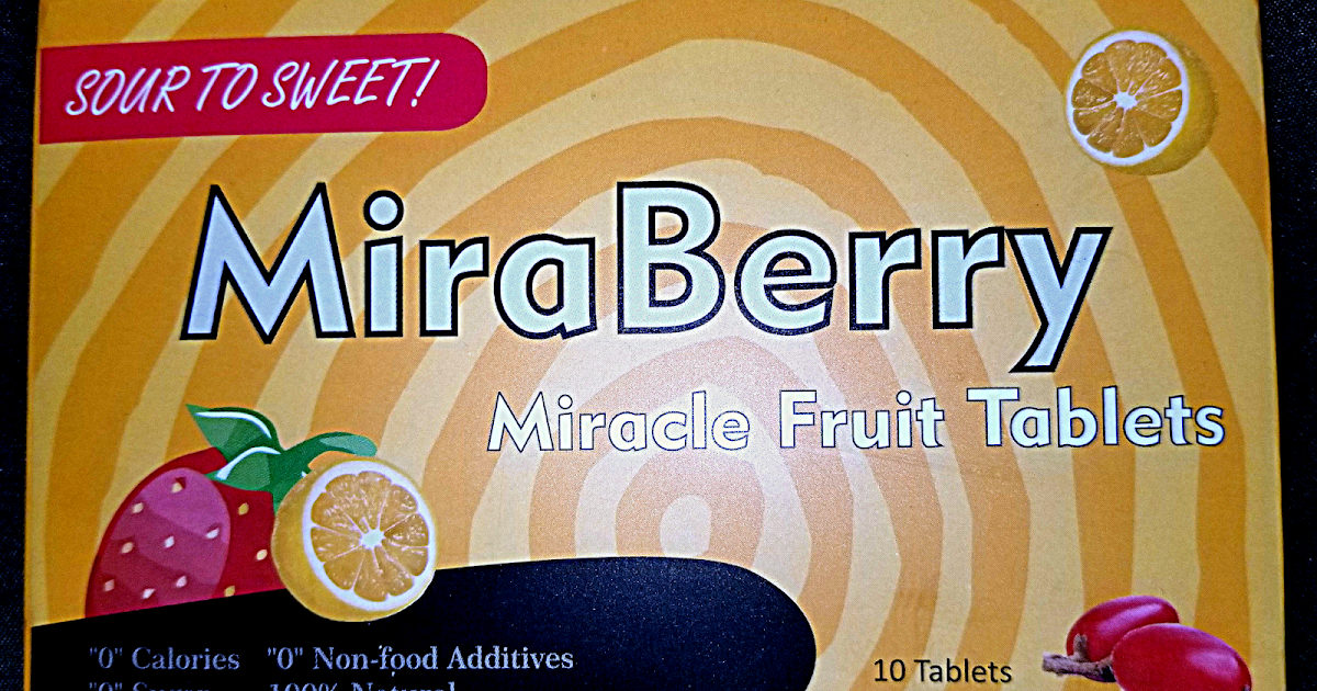 Being Free: **REVIEW** MiraBerry Miracle Berry Tablets