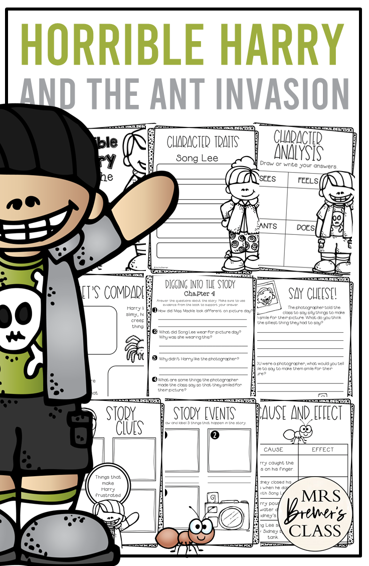 Horrible Harry Activities | Mrs. Bremer's Class