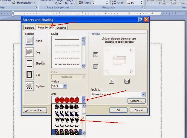 Belajar Bersama Jarak Jauh: Cara Memberikan Border/Hiasan Pinggir Pada ...