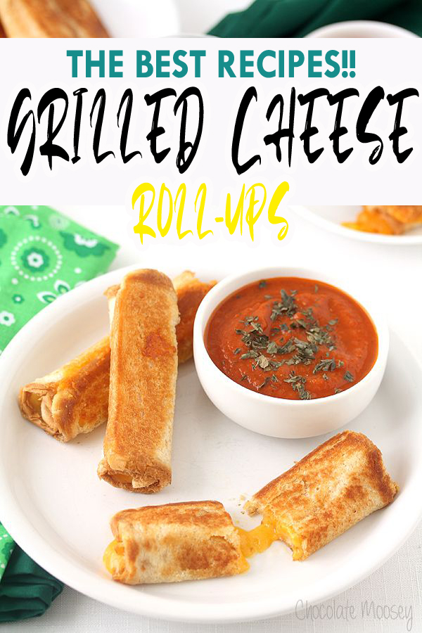 GRILLED CHEESE ROLL-UPS