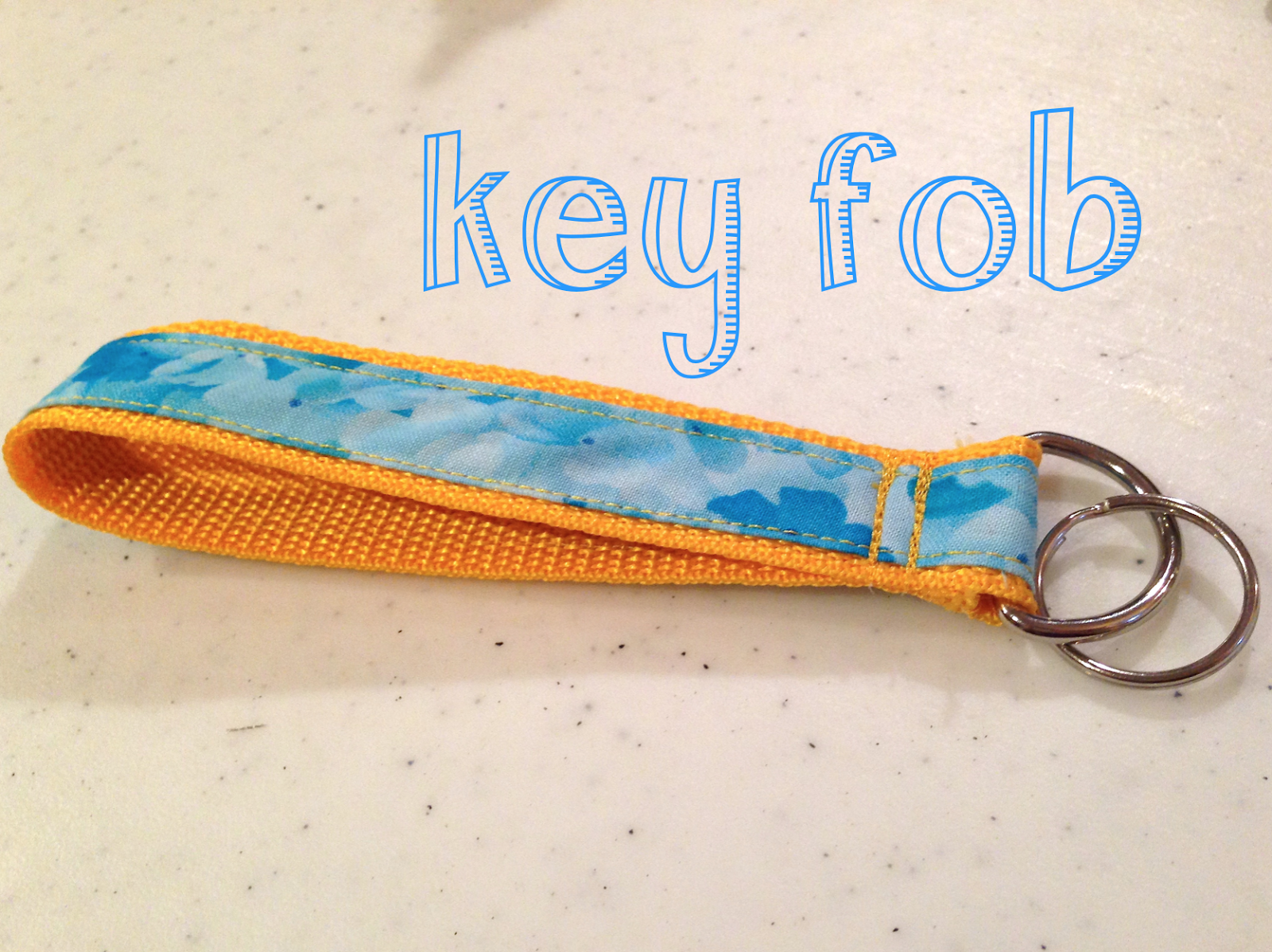 The Millennial Martha : Key Fob Tutorial