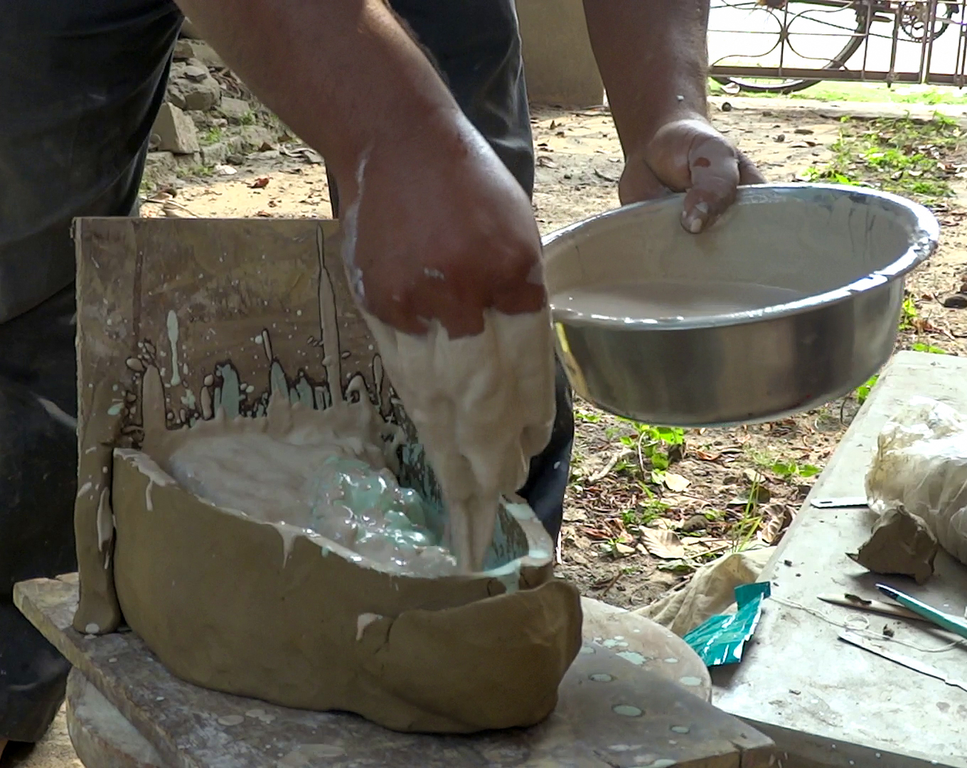 Step-By-Step Mold making tutorial for clay art ( Sculpture ).