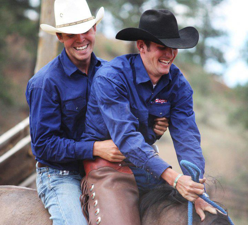 Great Looking Guys: Cowboy Friends