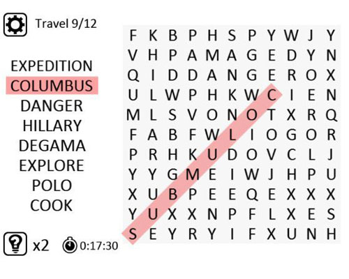 Jugar Sopa De Letras