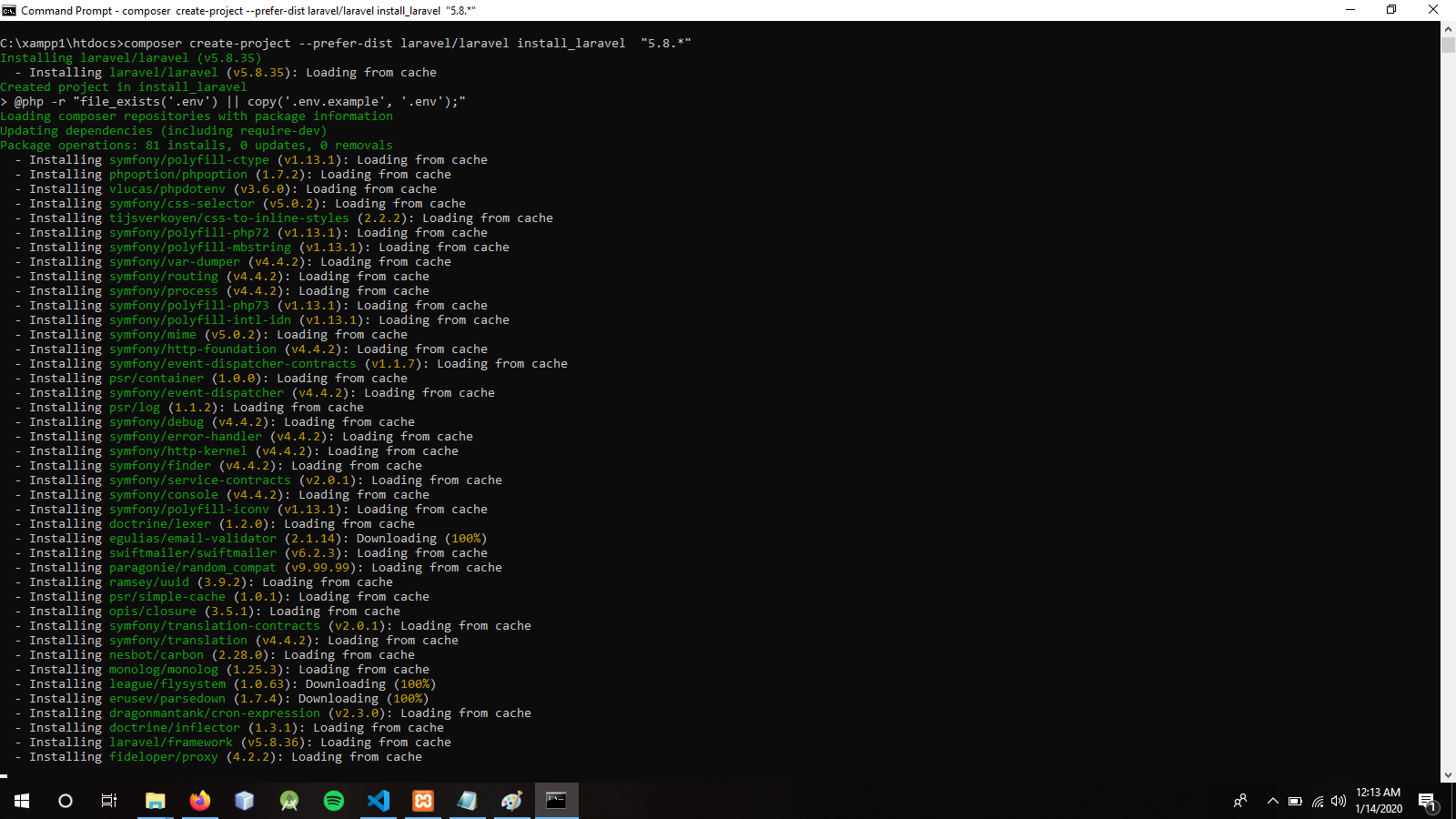 Cara Install Laravel di windows