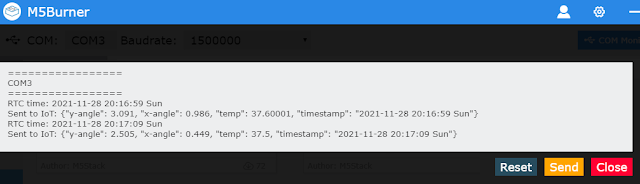 Azure IoT and M5Stack with M5Flow Blocky Python - D2C