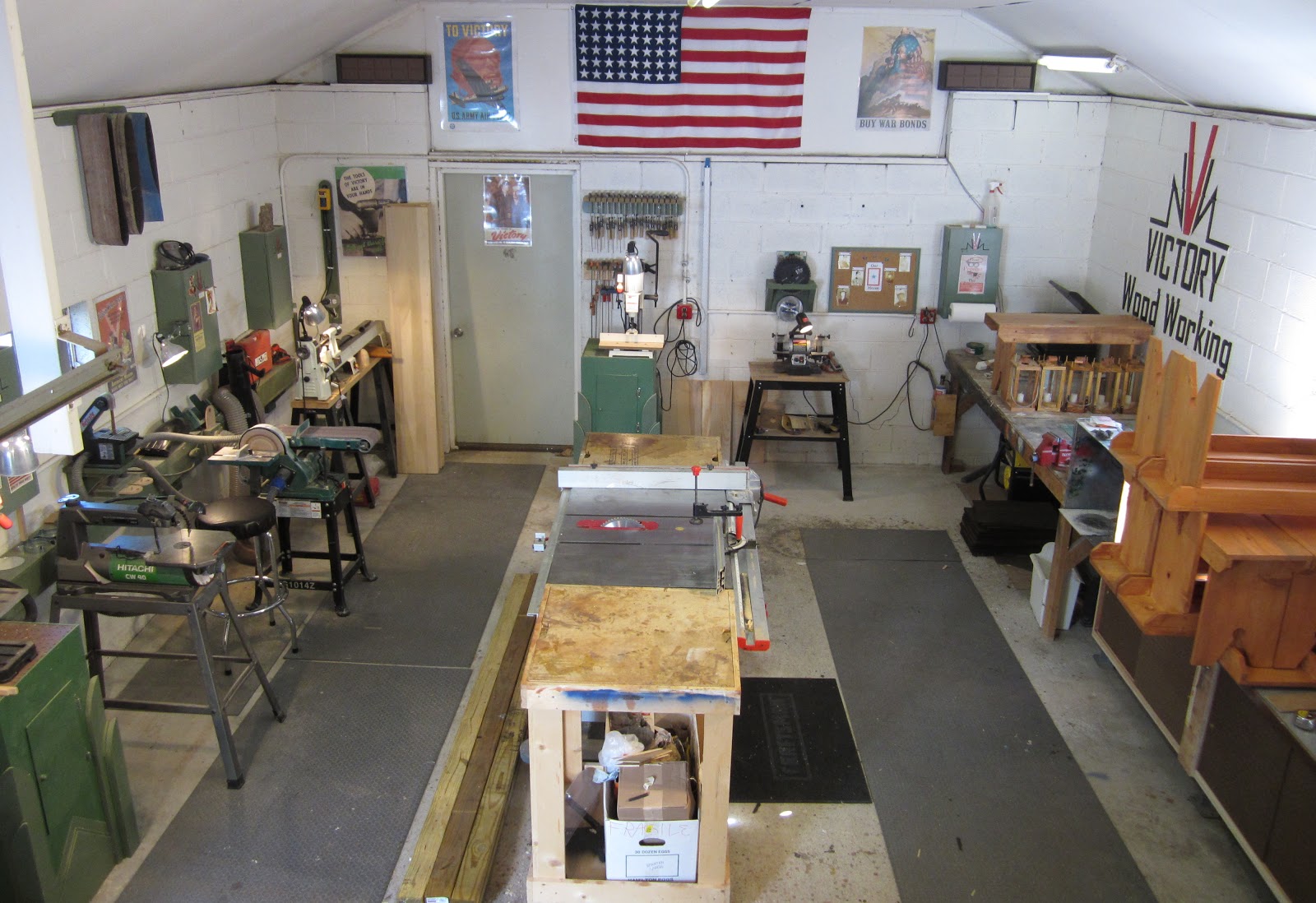 Victory Wood Working with Mannie Gentile: My own defense plant